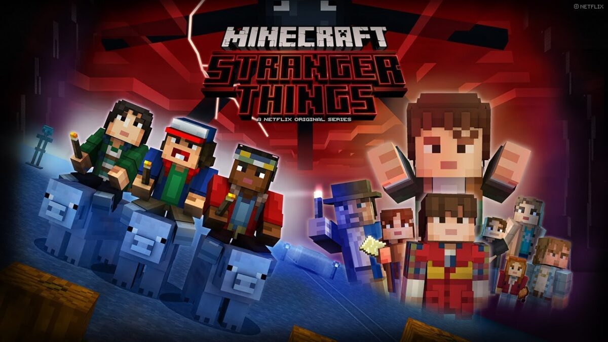 Stranger Things kommer till Minecraft - skinpack med alla karaktärer